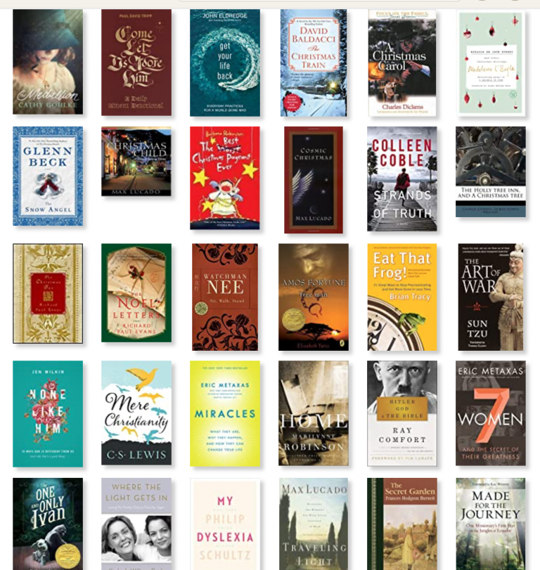 A Book List of 100 Books Across Several Genres - Renee Robinson